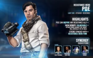SWGoH Relic Review: Resistance Hero Poe | Gaming-Fans.com